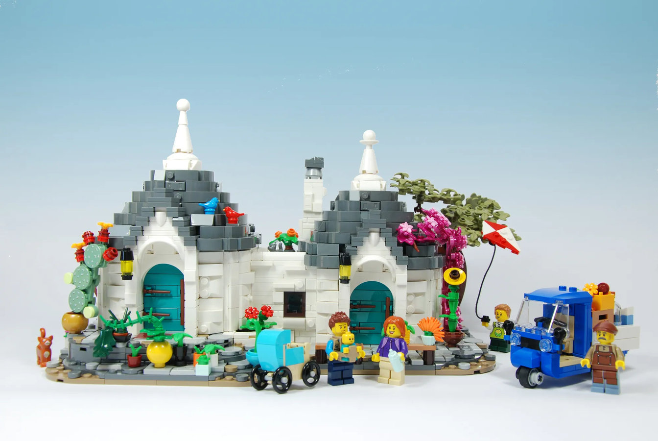 LEGO IDEAS - Only in Italy: The Unique Trulli of Alberobello