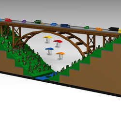 LEGO IDEAS - New River Gorge Bridge