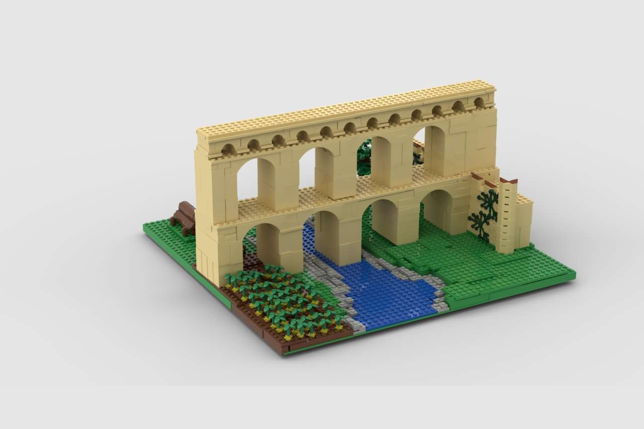 Roman Aqueducts Model
