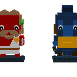 LEGO IDEAS - - Brickheadz : Zues and Hoplite