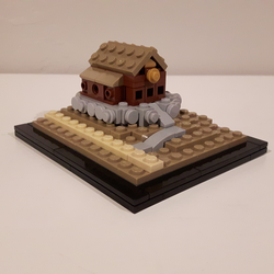 LEGO IDEAS - The Golden Hall of Edoras (Micro scale)