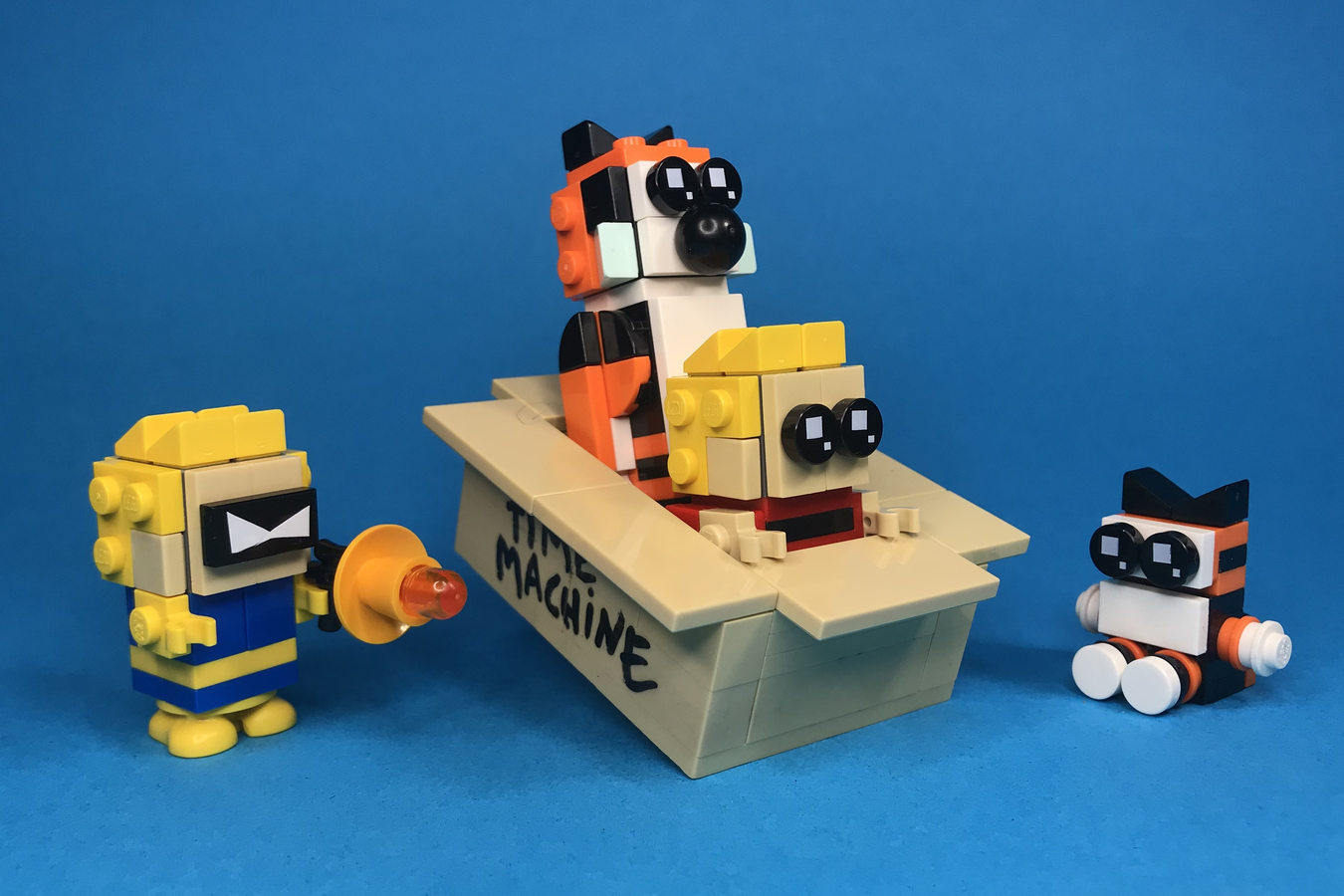 LEGO IDEAS - Brickheadz Miniz Calvin and Hobbes