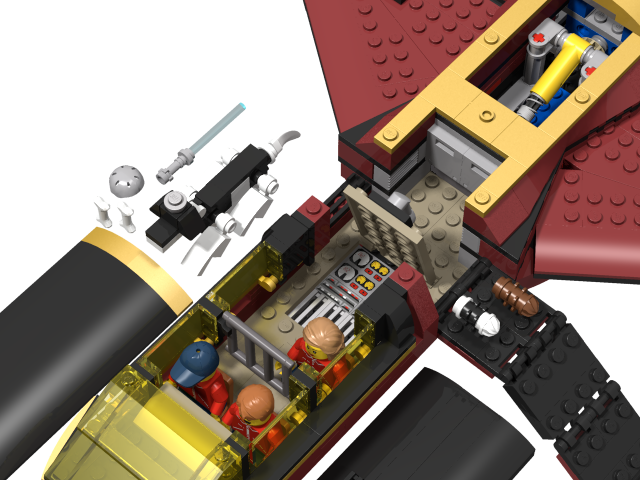 LEGO IDEAS - Space Skiff