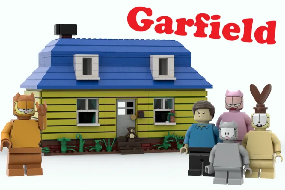 LEGO IDEAS - Garfield's 45th Anniversary House