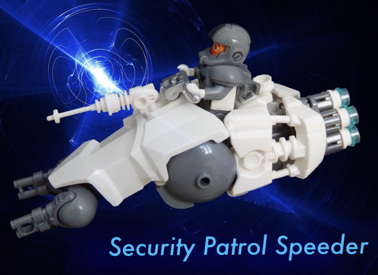 LEGO IDEAS - Futuristic Security Force Speeder