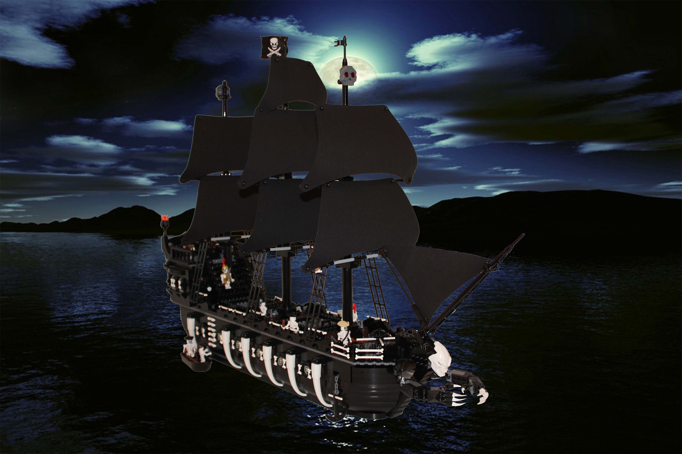 LEGO IDEAS - The Bleached Skull Pirate Ship