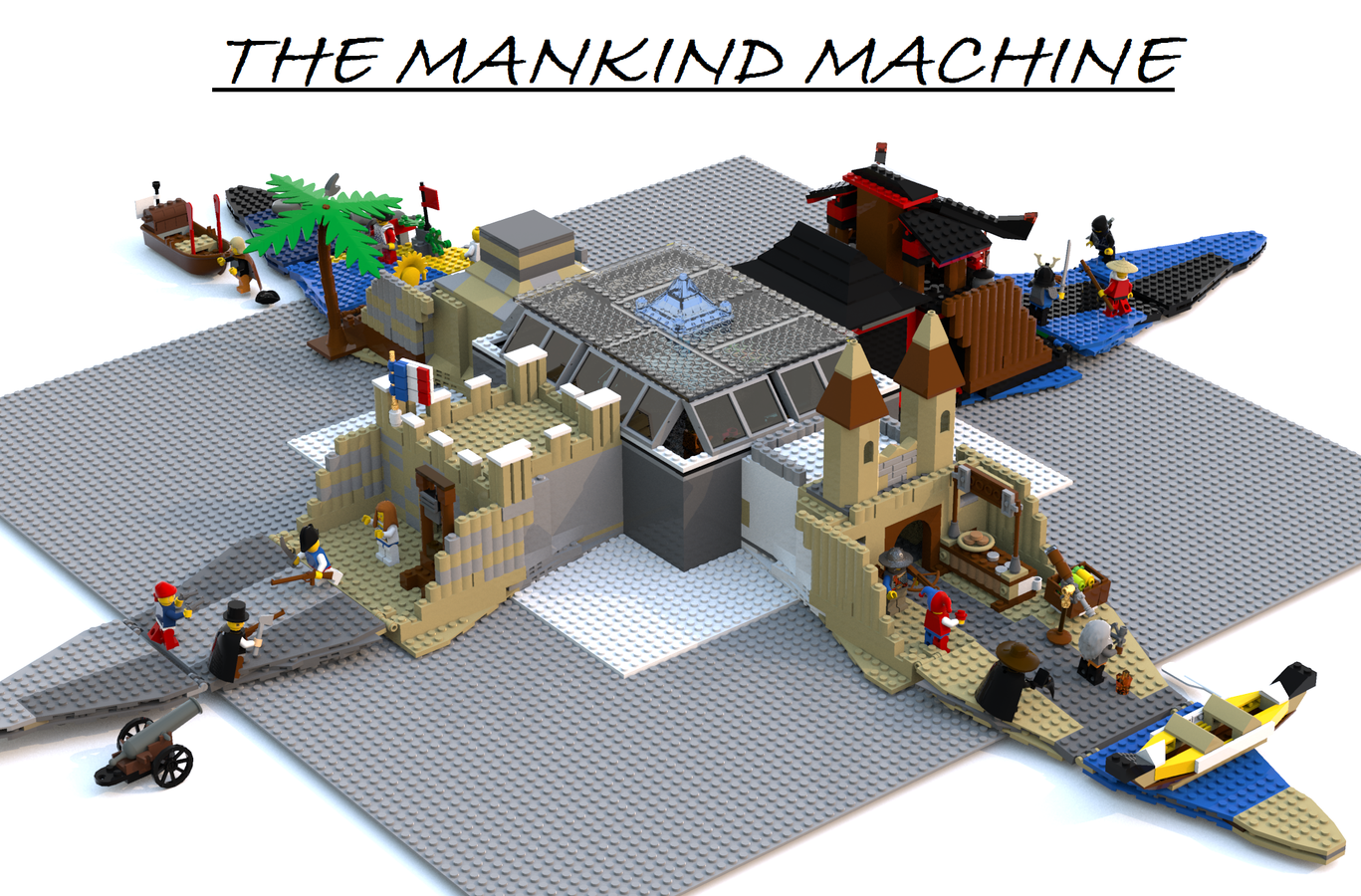LEGO IDEAS - The Mankind Machine Idea Part 2