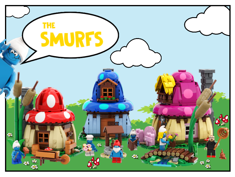 LEGO IDEAS - Smurfs Village