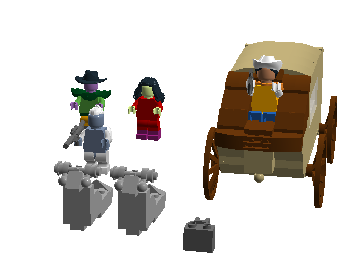 LEGO IDEAS - BraveStarr: Stratocoach Skirmish