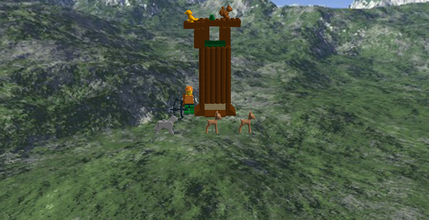 LEGO IDEAS - Hunter and tree stand.