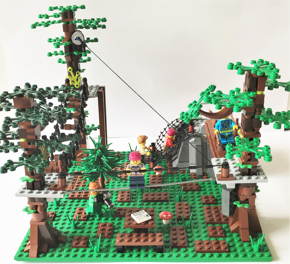 LEGO IDEAS - Tree Climbing - Acrobranche