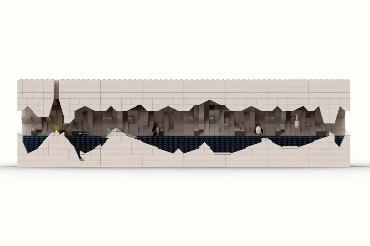 LEGO IDEAS - Arctic Ice Cave (Extendable!)
