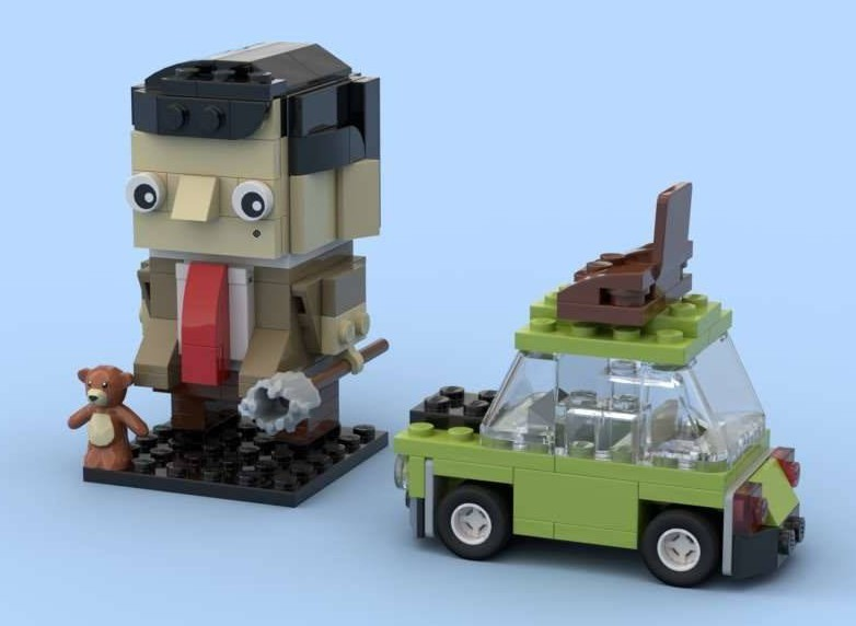 LEGO IDEAS - Mr Bean Brickheadz Set