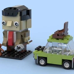 LEGO IDEAS - - Mr Bean Brickheadz Set