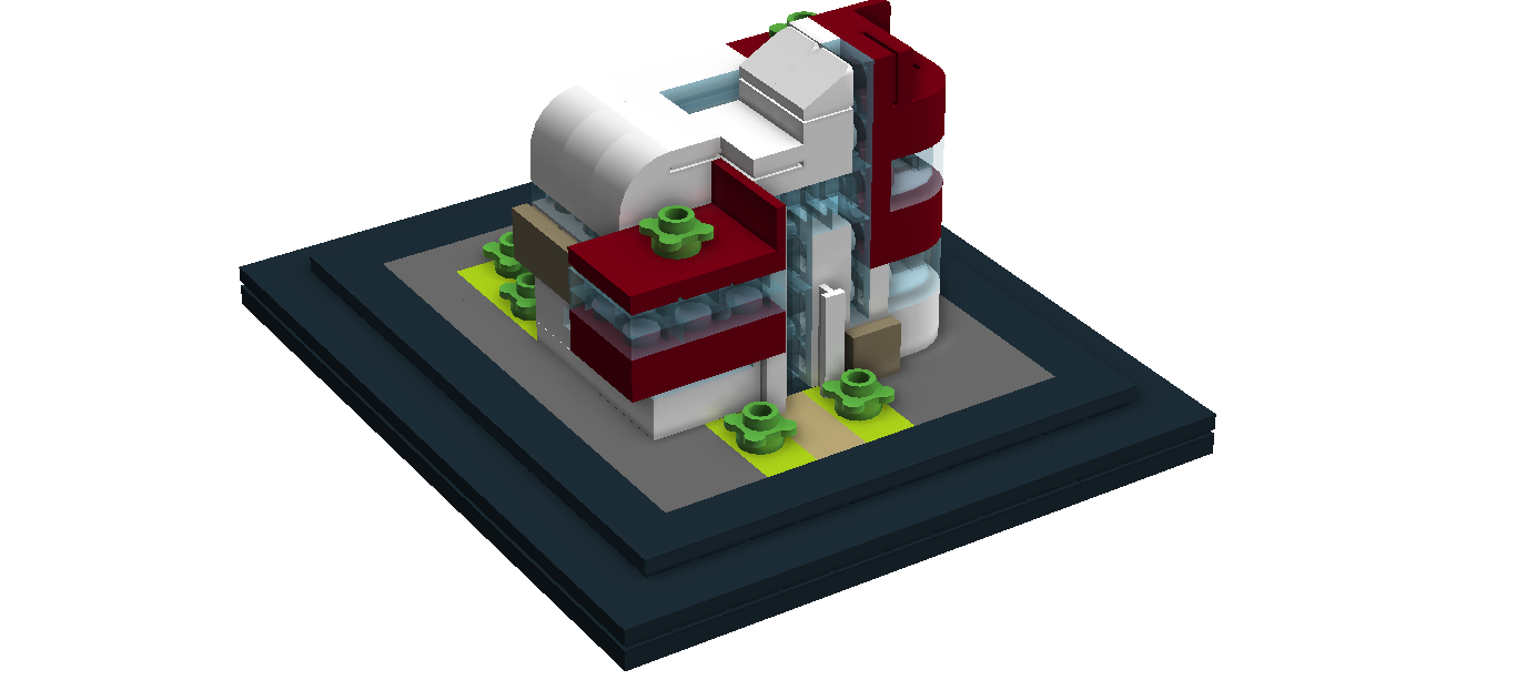 LEGO IDEAS - Microscale Modern House