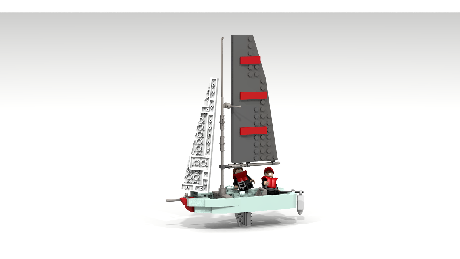 LEGO IDEAS - Sailboat: Laser Bahia Dinghy