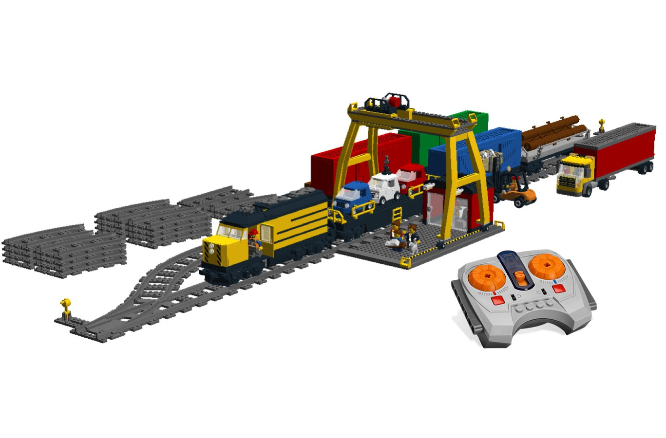 LEGO IDEAS - Cargo Train with Power Functions