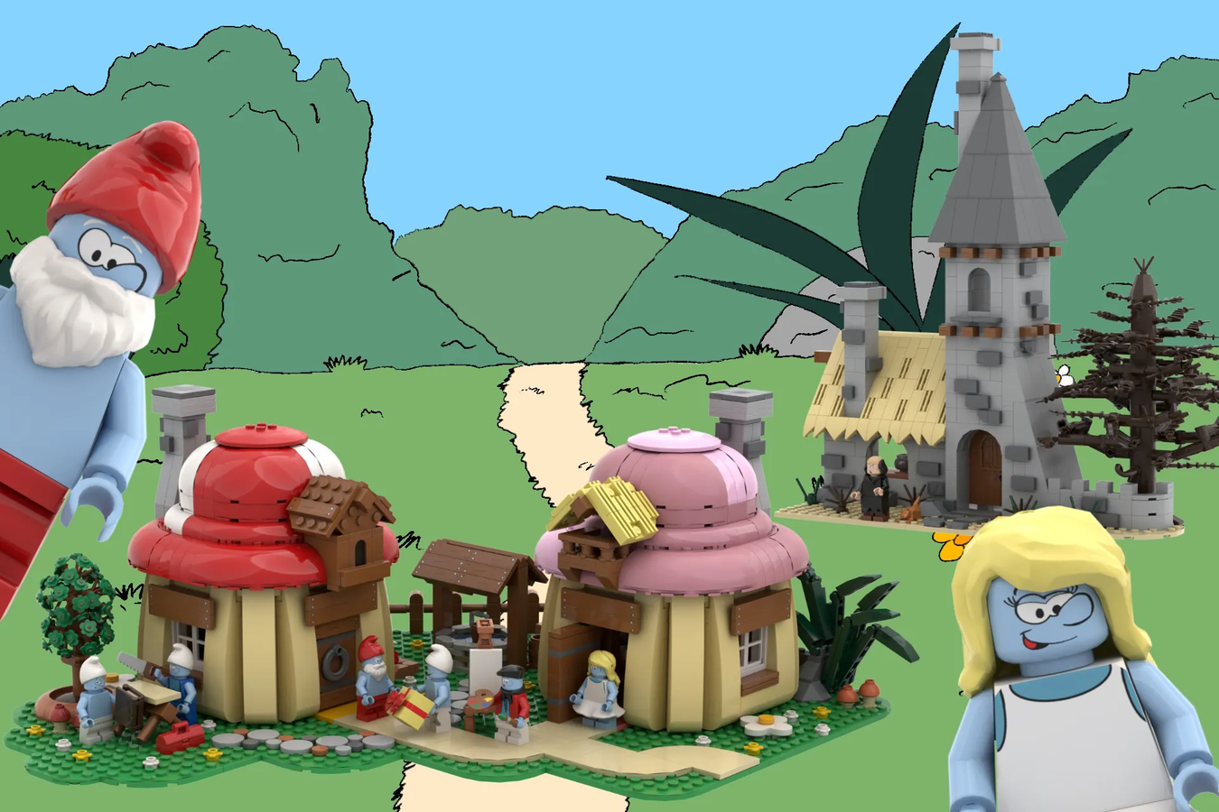 LEGO IDEAS - The Smurfs