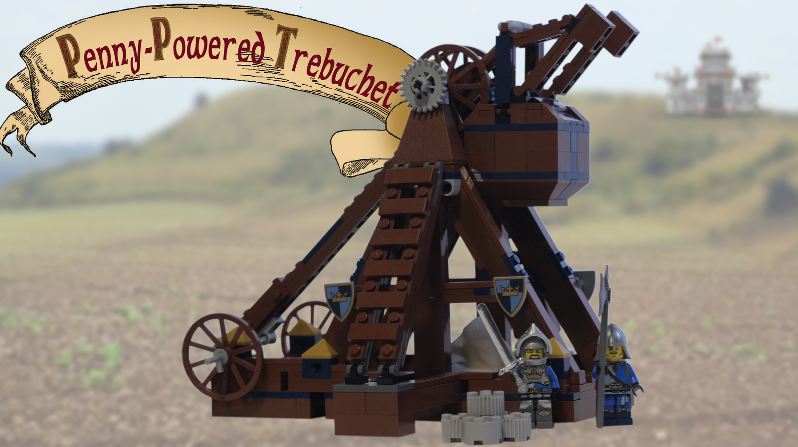 LEGO IDEAS - The Penny-Powered Trebuchet