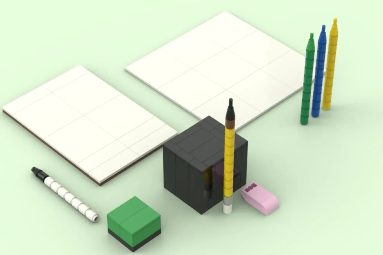 LEGO IDEAS - Back to School Pack. [Not Functional]