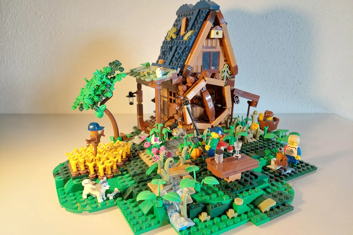 LEGO IDEAS - Peaceful Cabin at a Stream