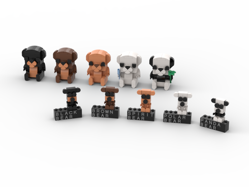 LEGO IDEAS - Bears of the World