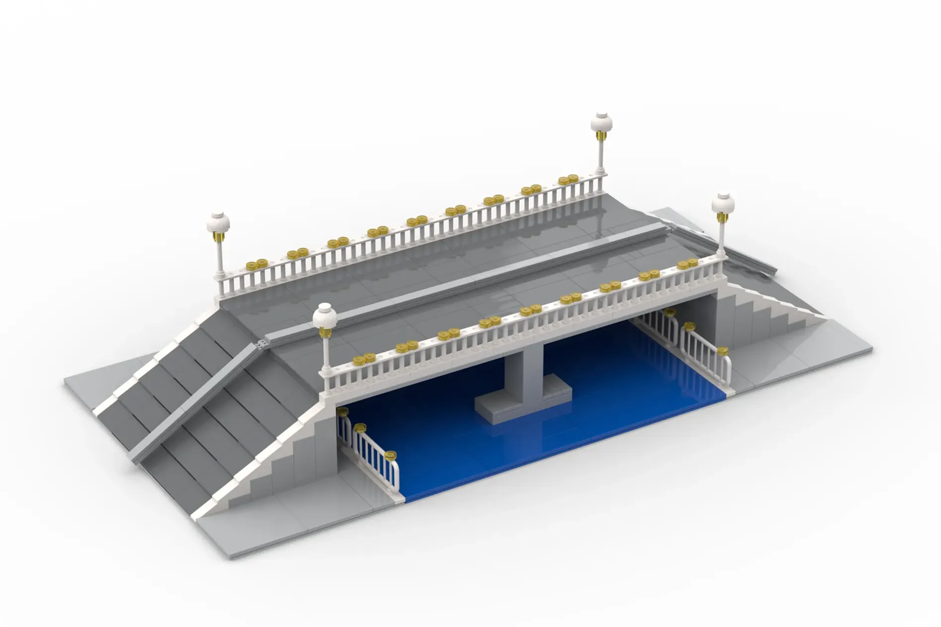 LEGO IDEAS - River Bridge (Revised)