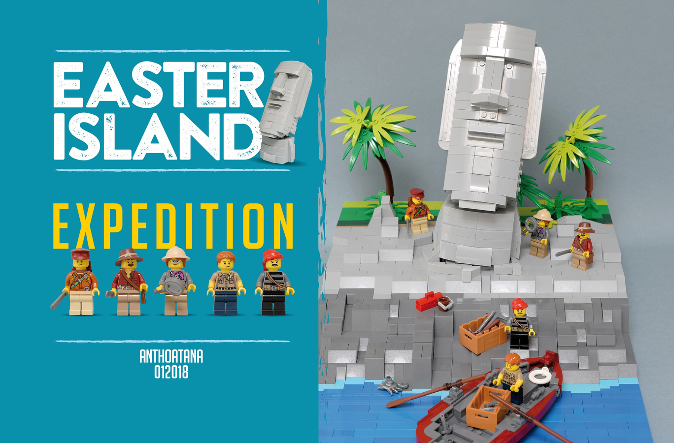 LEGO IDEAS - A19: The Easter Island Expedition Project