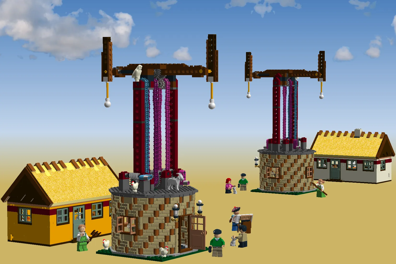 LEGO IDEAS - Optical Telegraph System Chappe [LDD]