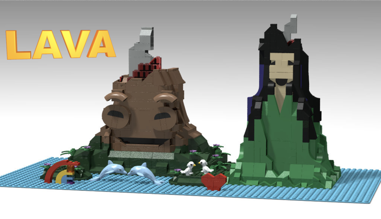 LEGO IDEAS LAVA Pixar Animation