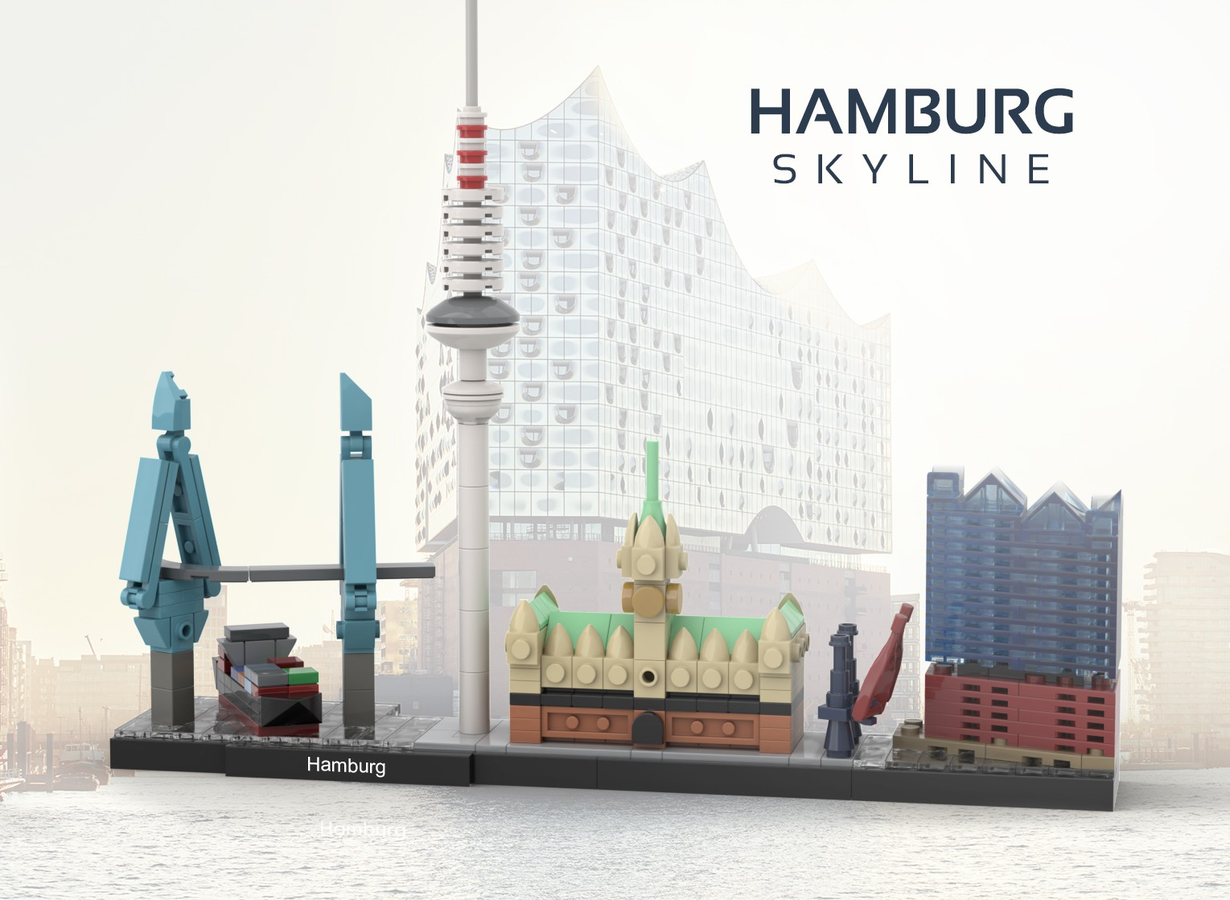 LEGO IDEAS SKYLINE Hamburg