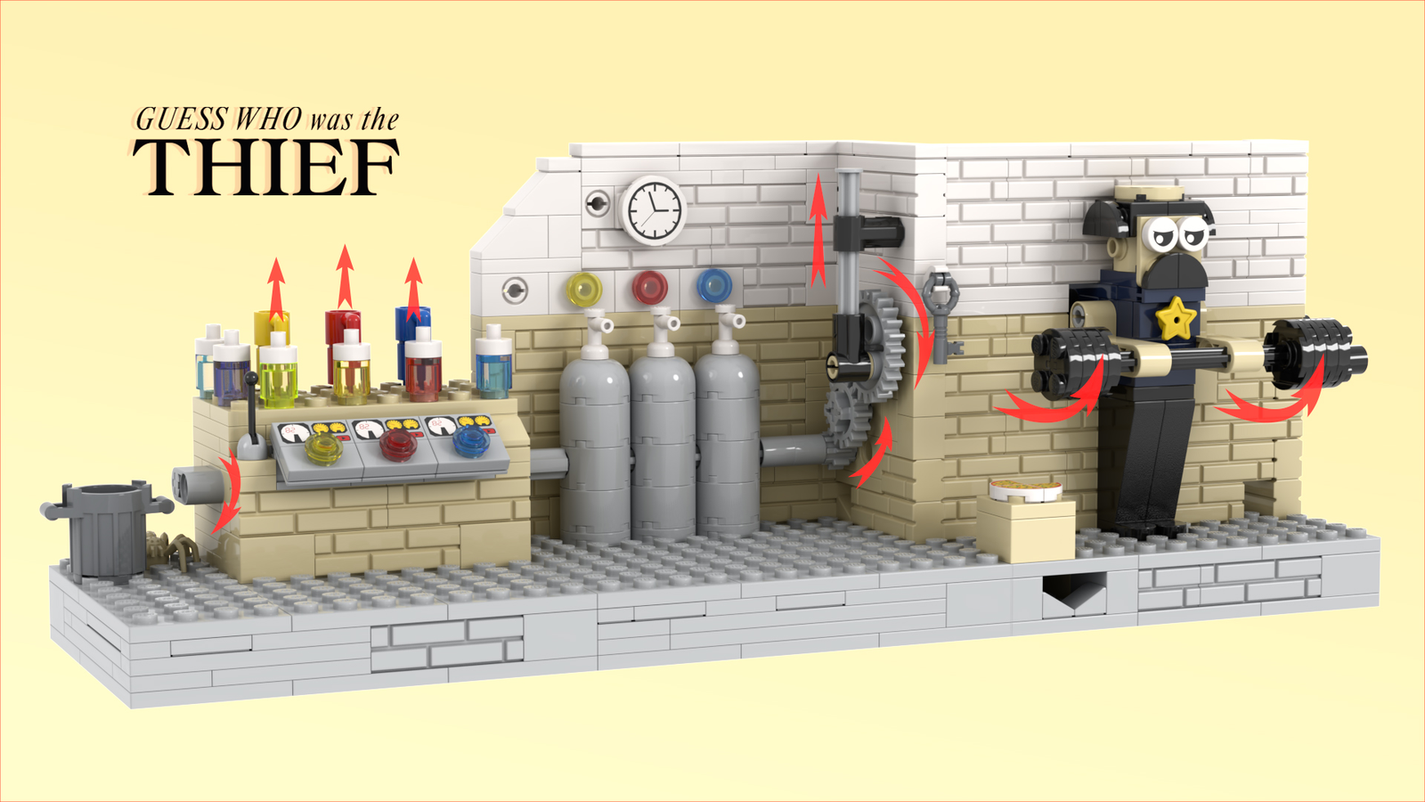 LEGO IDEAS - Guess Who Was The THIEF???