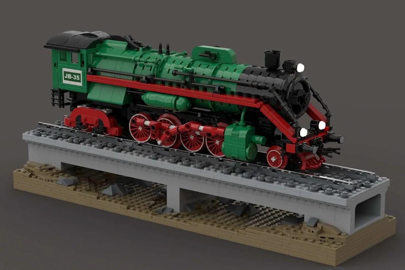 LEGO IDEAS - Steam Locomotive IS 20-08