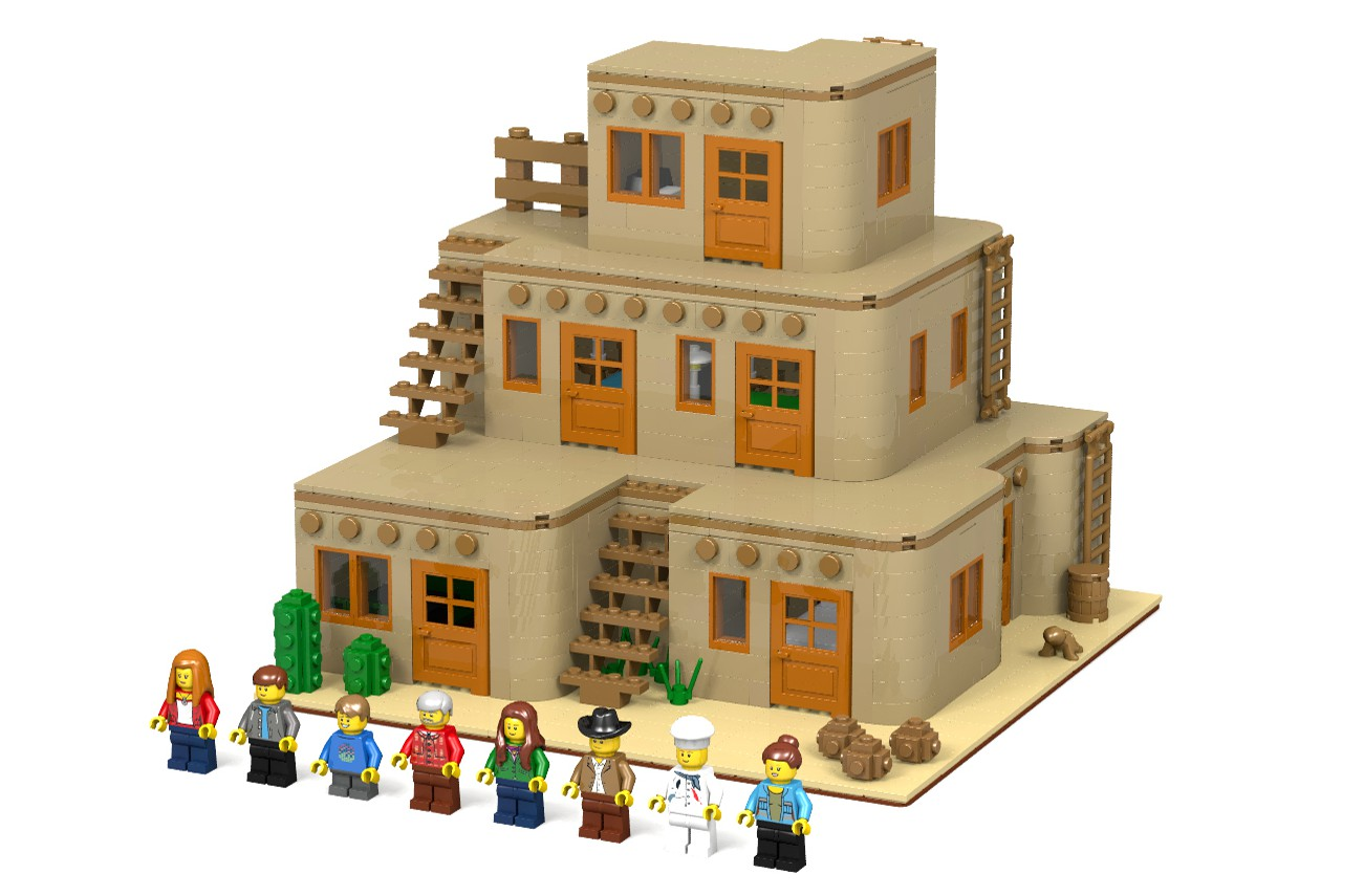 LEGO IDEAS - Adobe Lodge at Lego National Park