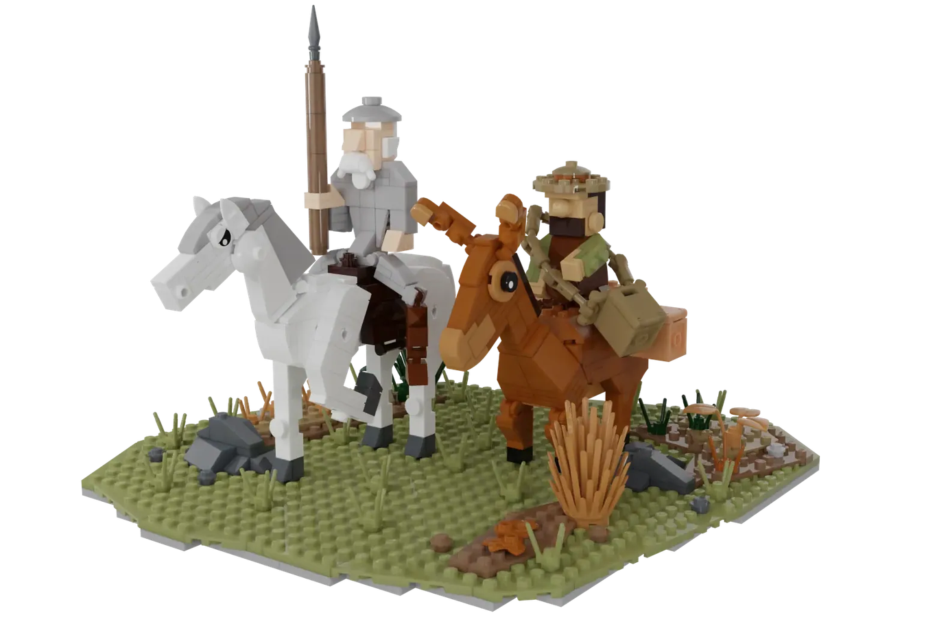 LEGO IDEAS - Don Quixote and Sancho Panza