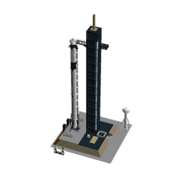 LEGO IDEAS - Falcon 9 Block-5 Crew Dragon