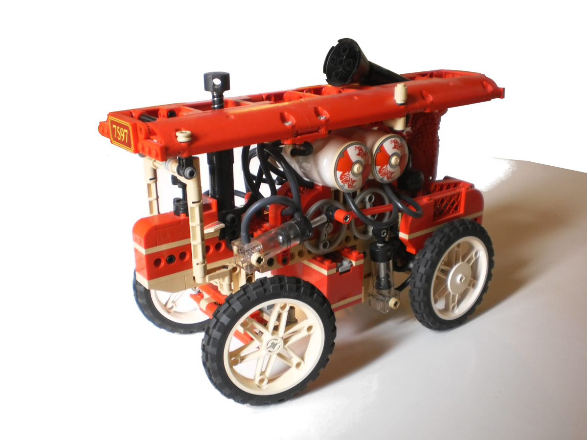 Lego Steam Engine By