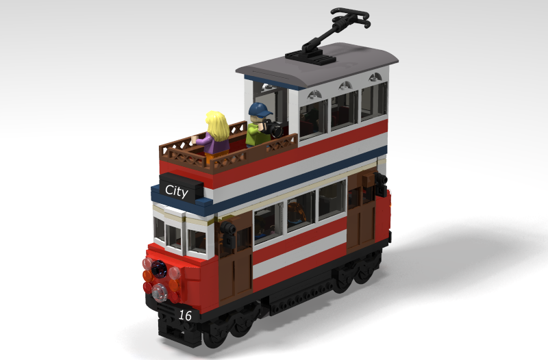 LEGO IDEAS - Hong Kong Double Decker Tram (Ding Ding)