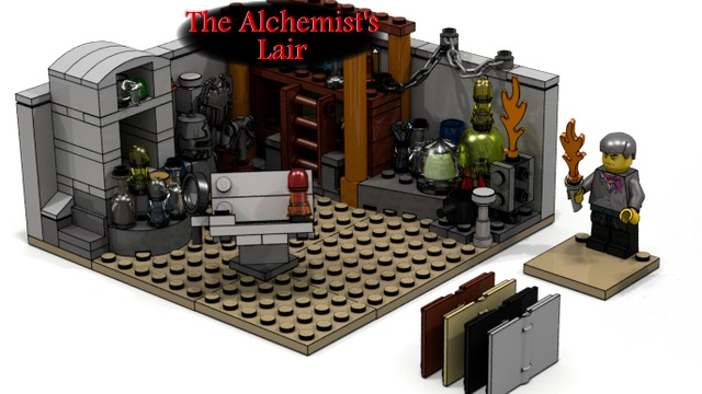 LEGO IDEAS - The Alchemist's Lair