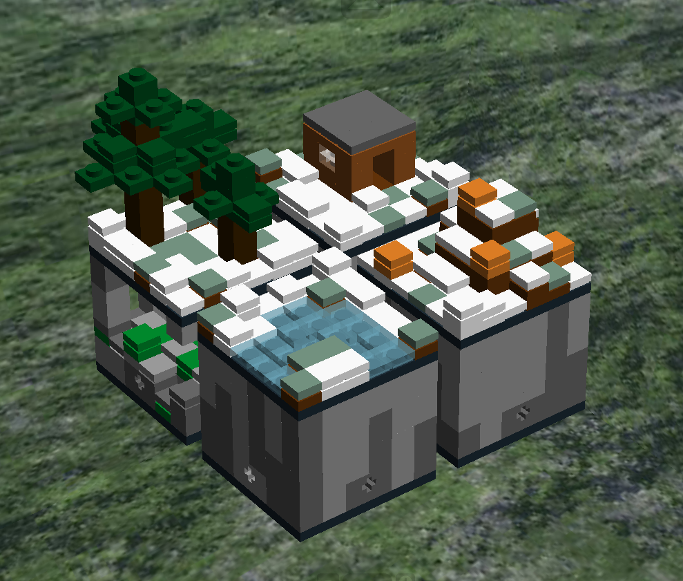 LEGO IDEAS - Minecraft, Snow biome