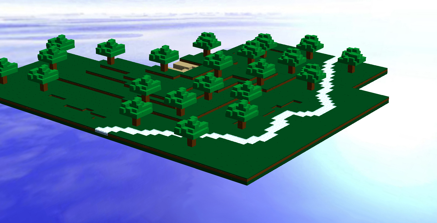 LEGO IDEAS - Minecraft land scape