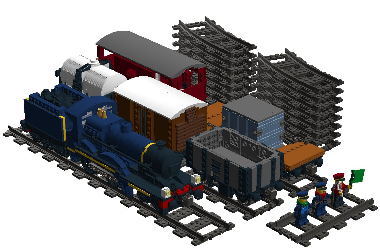 Lego Csx Freight Train