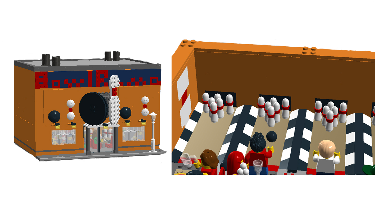 LEGO IDEAS - CITY Bowling Alley