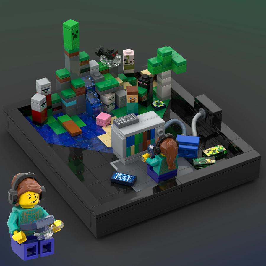 LEGO IDEAS - ⚒️ Build your Minecraft memories! - The First Gameplay