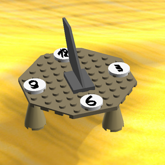 LEGO IDEAS - Small summer - Sundial