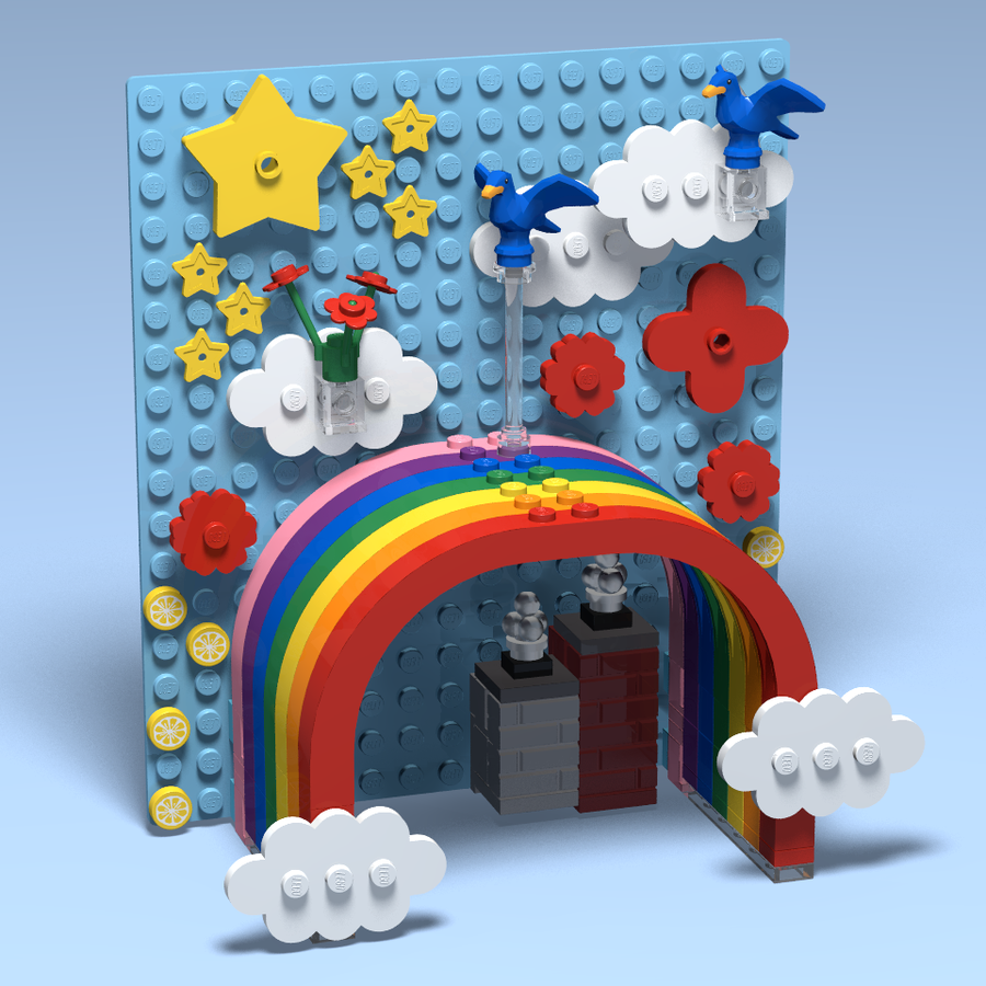 LEGO IDEAS - Rainbows! - Somewhere Over the Rainbow...
