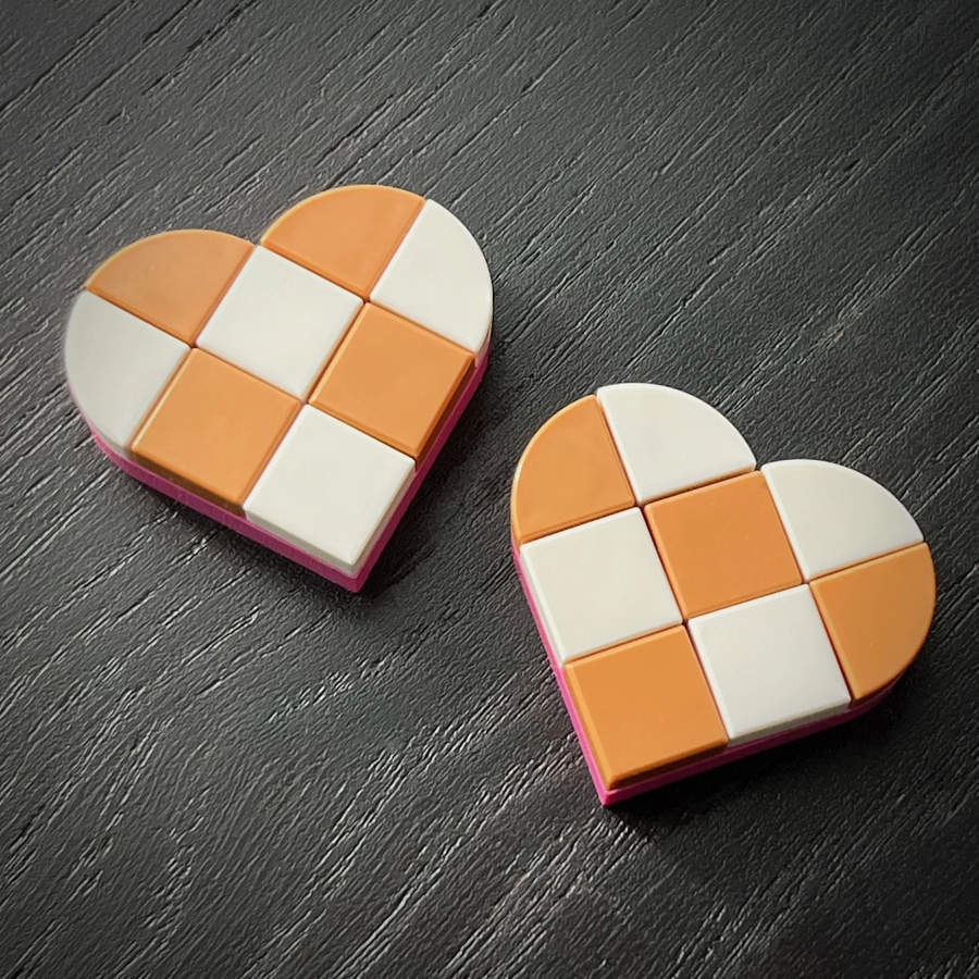 LEGO IDEAS - Build a Heart, Share the Love! - Gingerbread Hearts