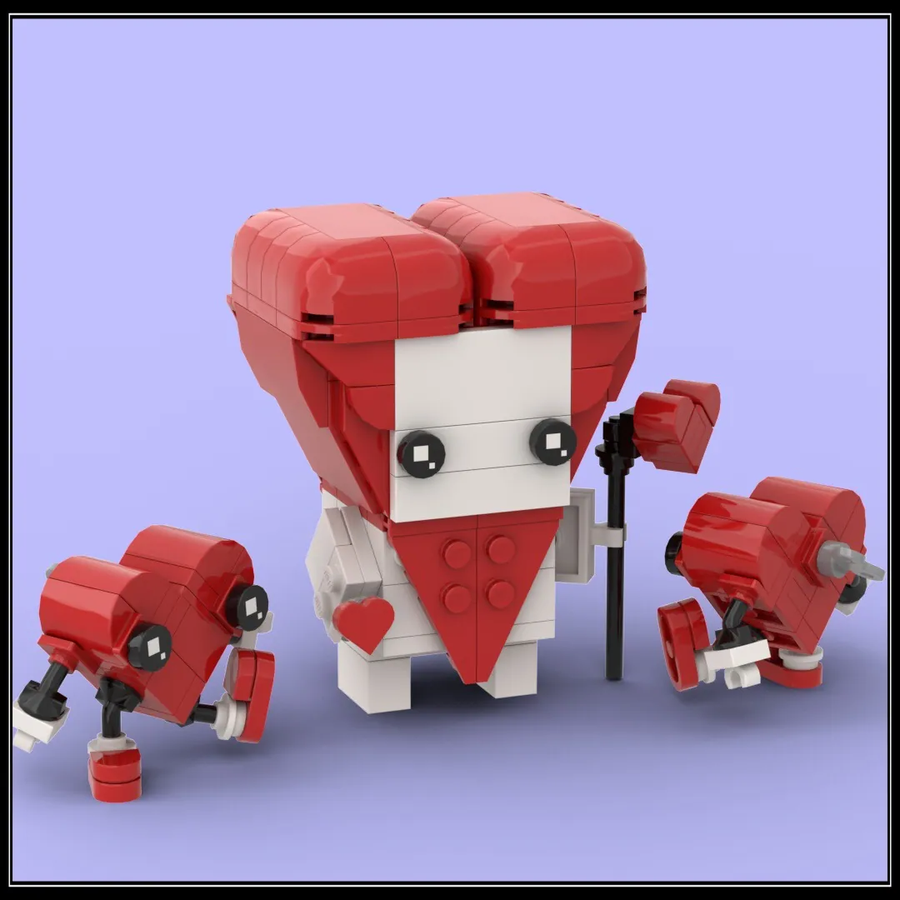 LEGO IDEAS - Build a Heart, Share the Love! - Heart-a-Tick!