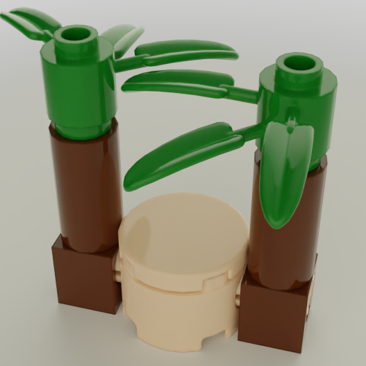 LEGO IDEAS - Small summer - Palm Trees on the Beach