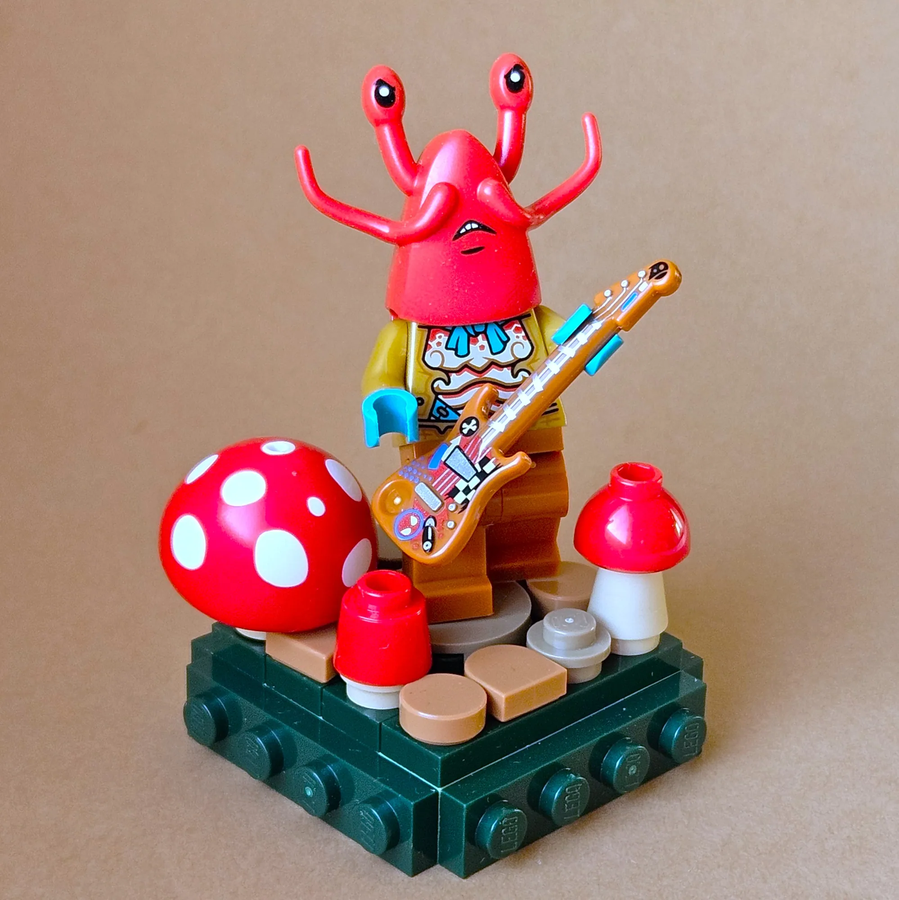 LEGO IDEAS - Fantastical-fueled Fun activity - Shrimp Playing Guitar